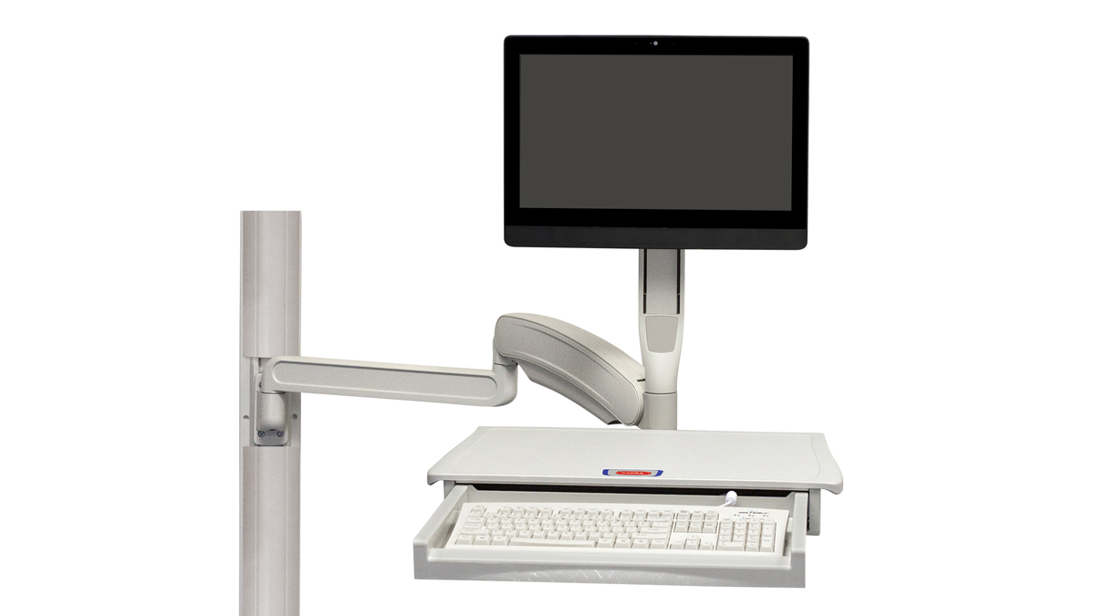 Heavy Duty Wall Arm | Wall Mounts | Convergint IMS | Medical Carts and ...