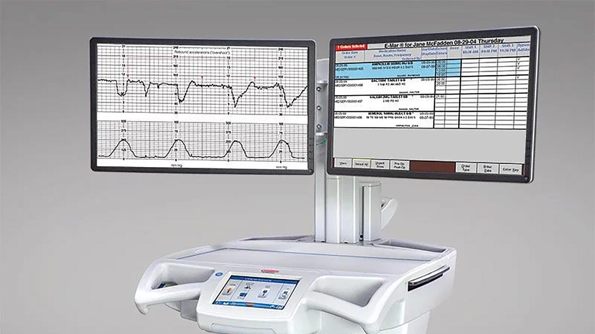 CareLink™ Fetal Monitor Cart | Labor & Delivery Furniture | Convergint ...