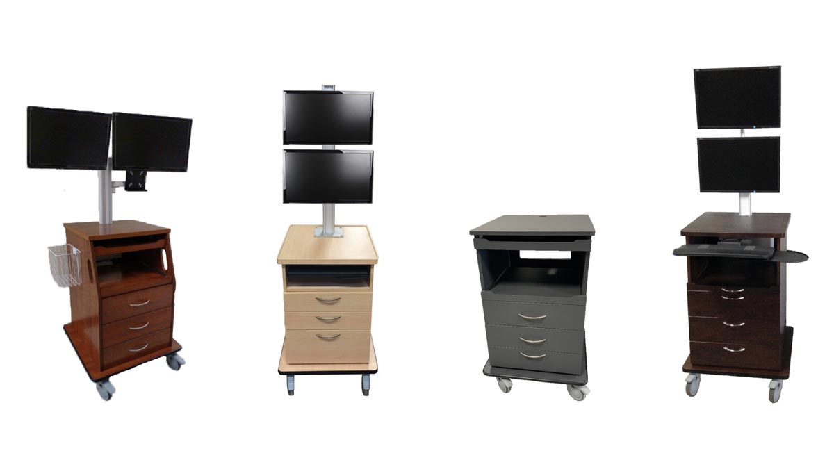 Standard Fetal Monitor Carts | Labor & Delivery Furniture | Convergint ...