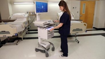 Workstation on Wheels | WOW's | Computer Carts | Convergint IMS ...