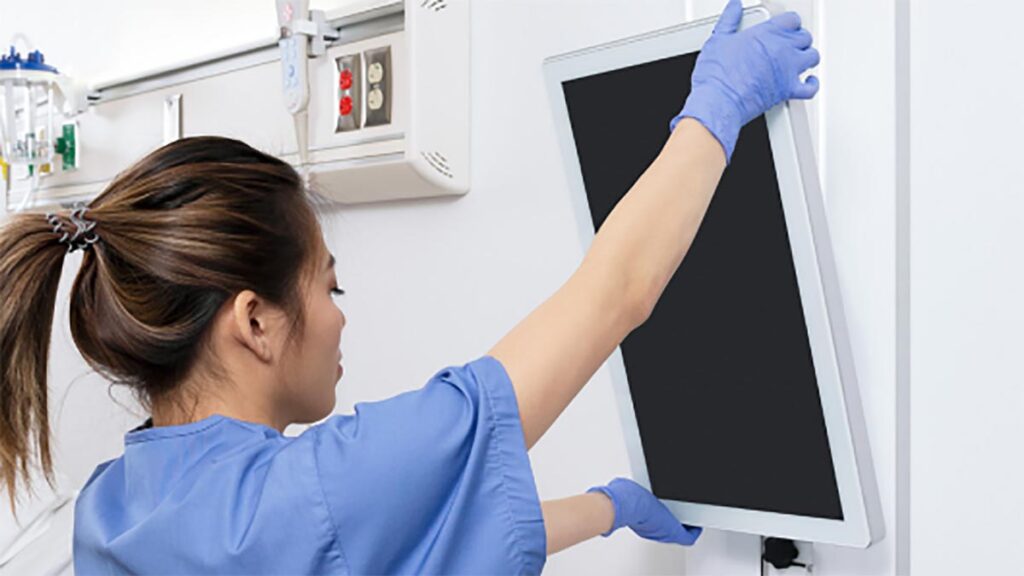 Wall Mounted Workstations | Convergint IMS | Medical Carts and L&D ...